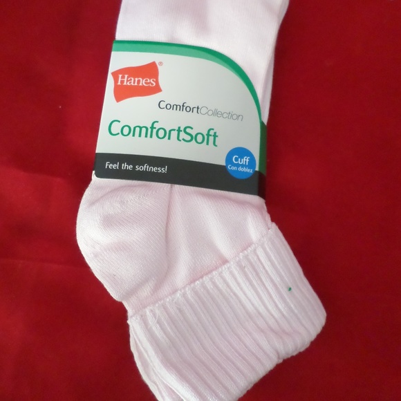 Hanes | Accessories | 3 Pairs Of Hanes Womens Super Soft Cuff Socks ...